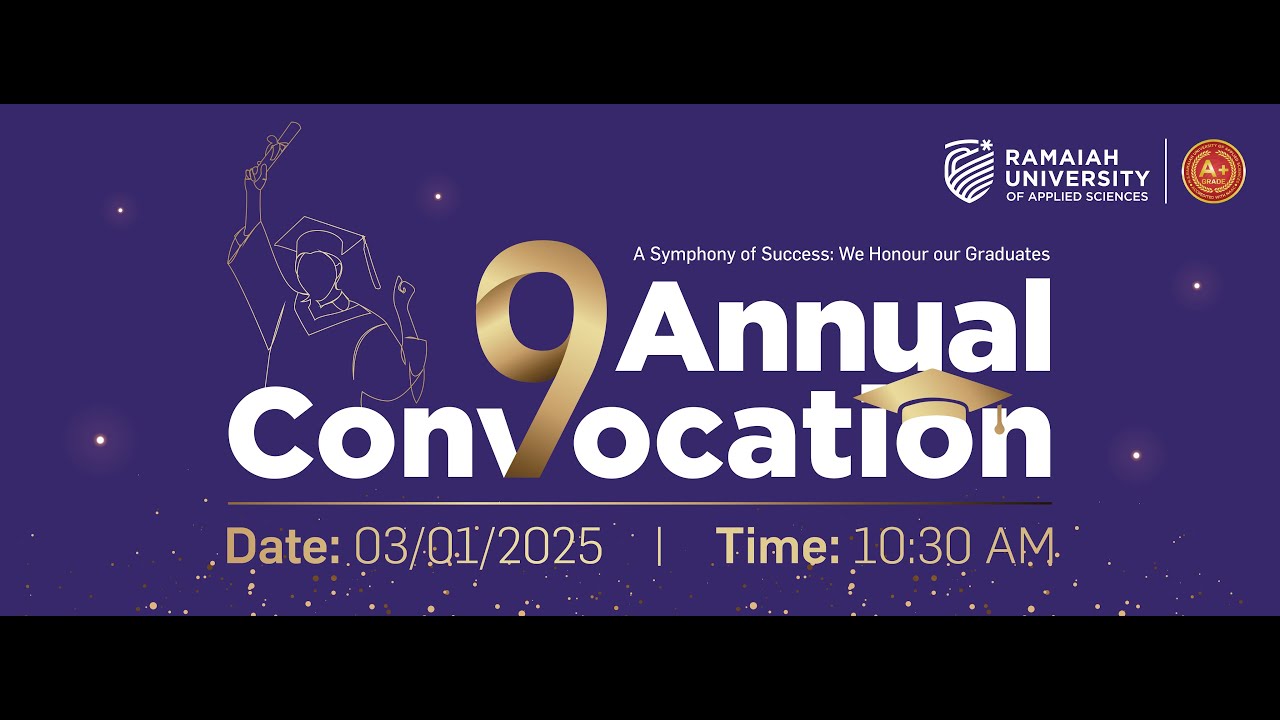 MSRUAS 9th CONVOCATION RMC - YouTube