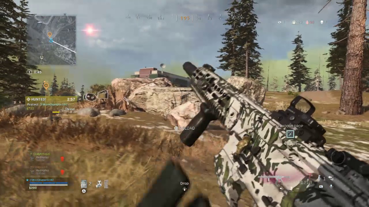Call of Duty®: Modern Warfare® warzone downed by direct hit from a ...