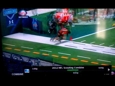 Cam Newton vs. RG3 vs. Andrew Luck 40 yd dash!! - YouTube