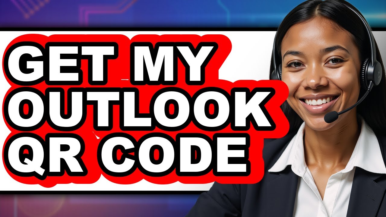 How to Get My Outlook Qr Code - Step by Step - YouTube