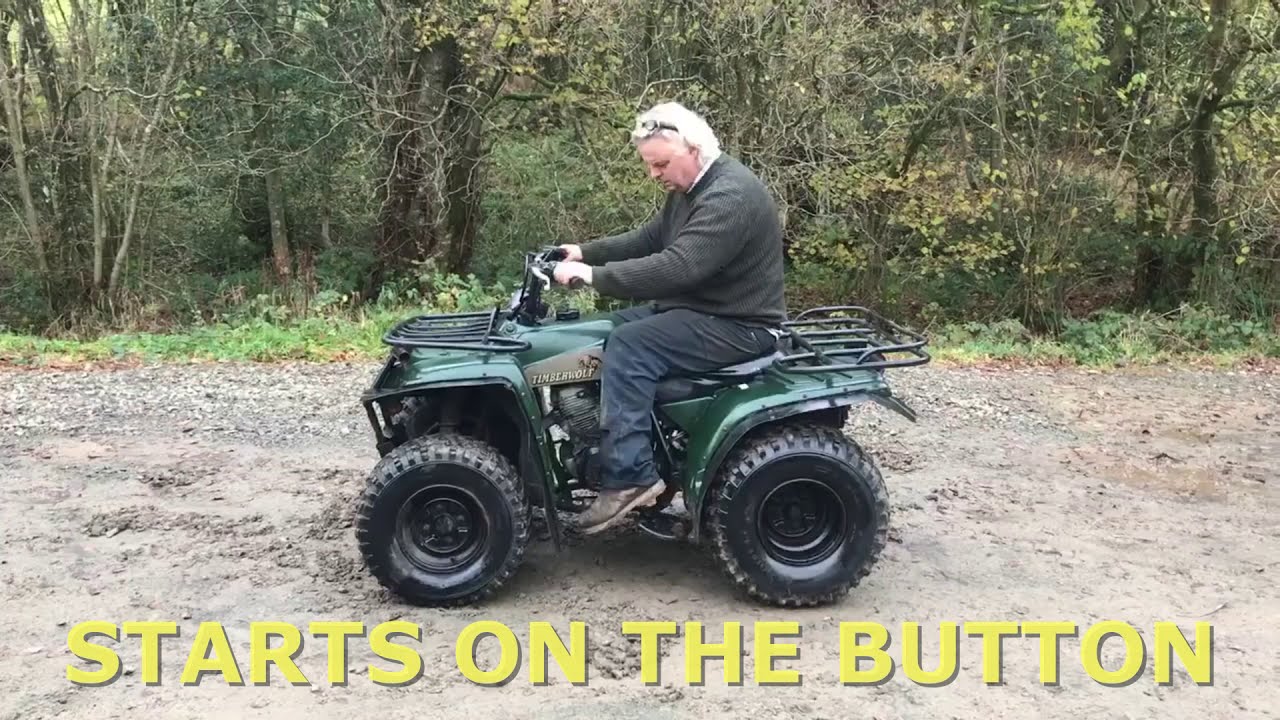 YAMAHA TIMBERWOLF 250 4X2 CHEAP RUNNING QUAD SOLD BY www ...