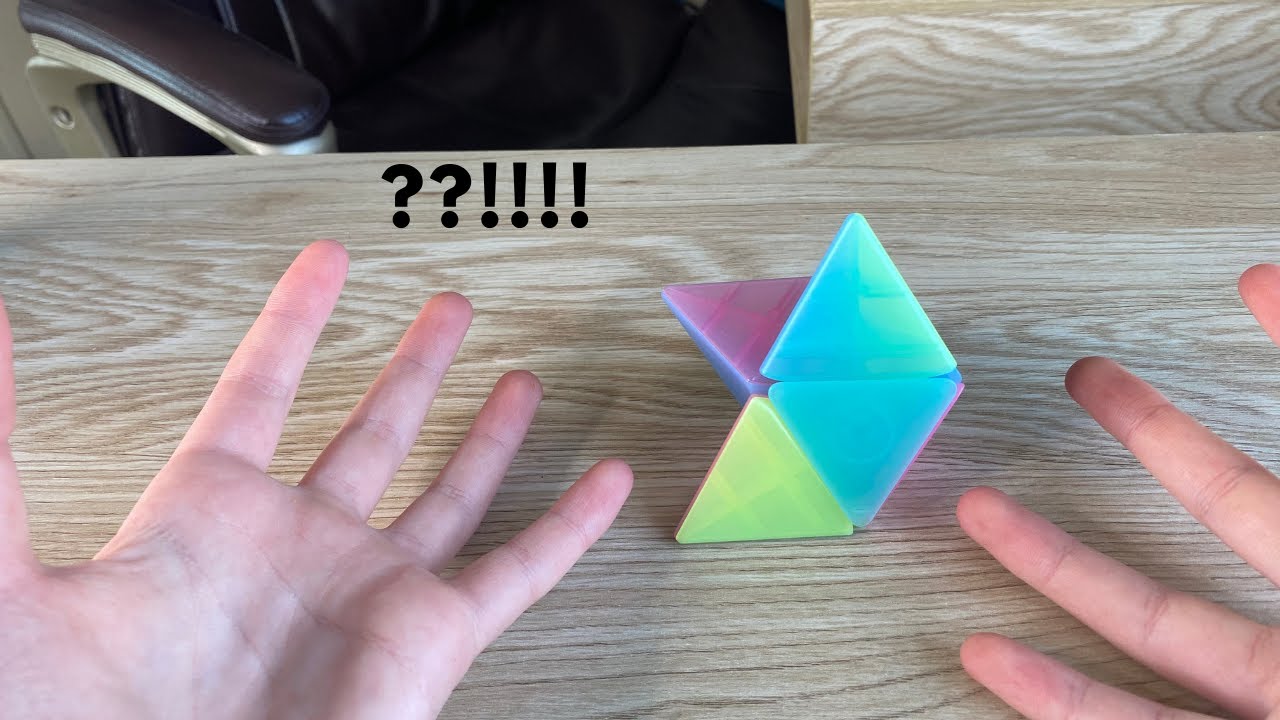 How To Solve A Pyramorphix! (and it actually makes sense) - YouTube