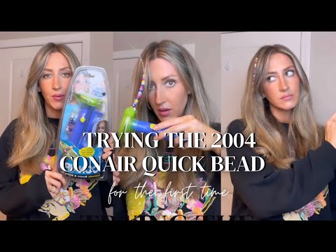 Trying the 2004 Conair Quick Bead for the first time | Does it work ...