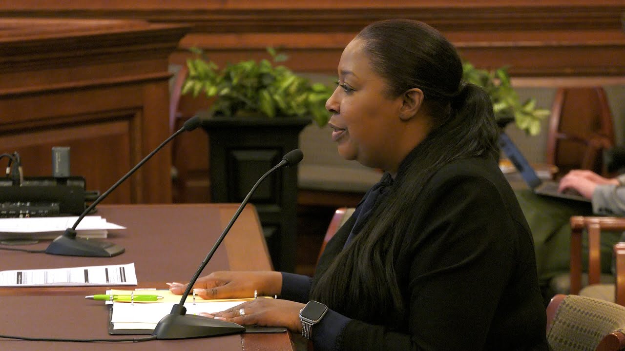 Missouri Sen. Angela Mosley Presents SB 890 in Committee - YouTube