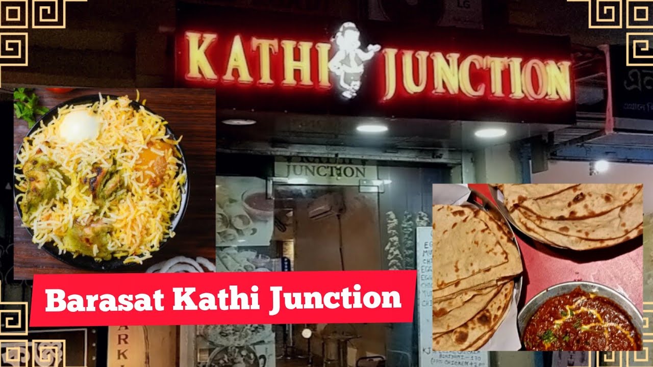 Biriyani at Kathi Junction Barsaat #food - YouTube