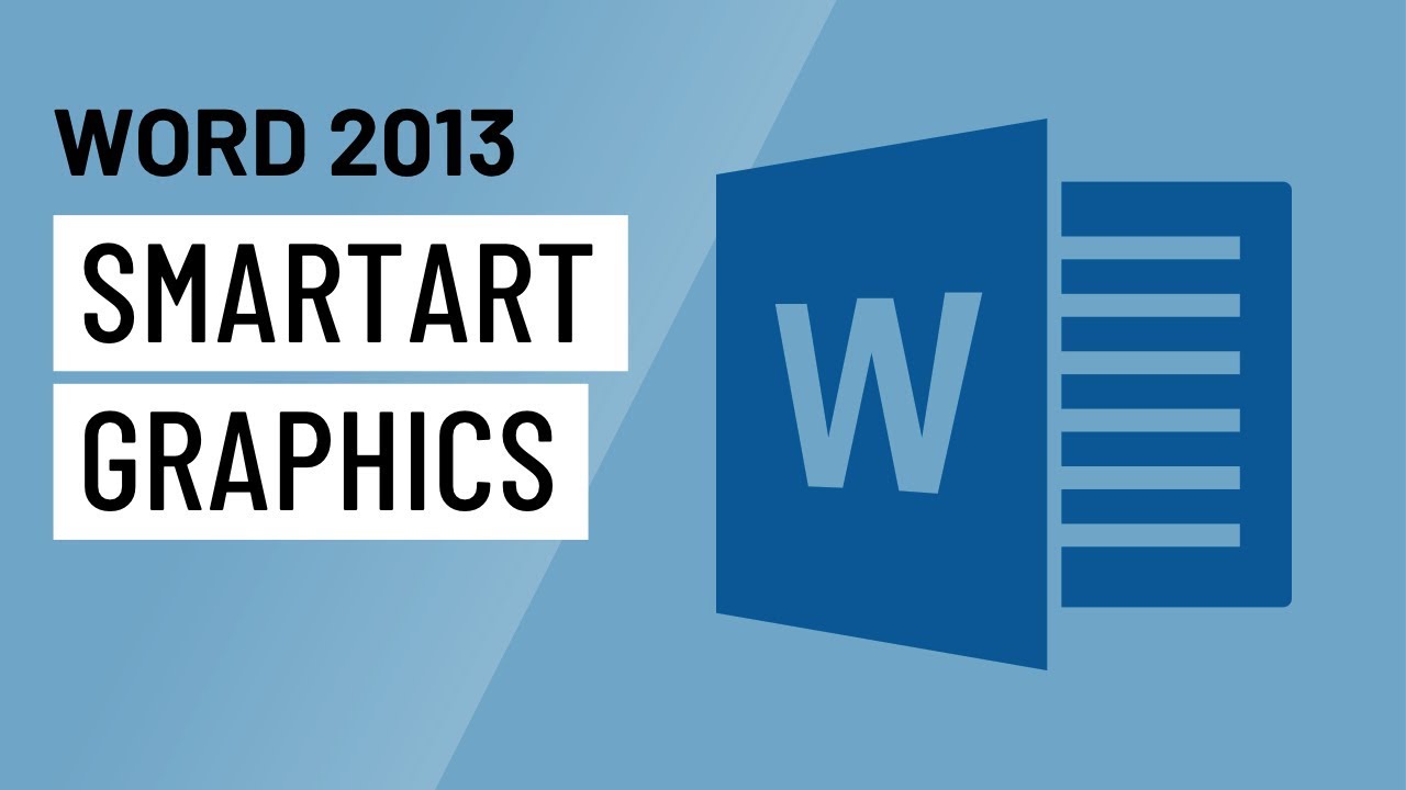 Word 2013: SmartArt Graphics - YouTube