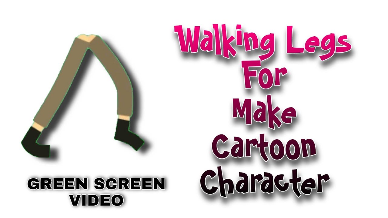 top 4 walking legs animation for make walk cartoon character green ...