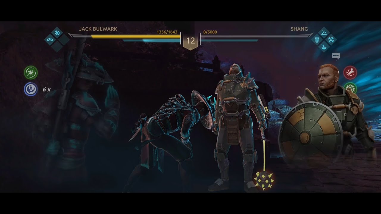 Jack Bulwark activates his "Shadow Fortress" ability Tangled Fates ...