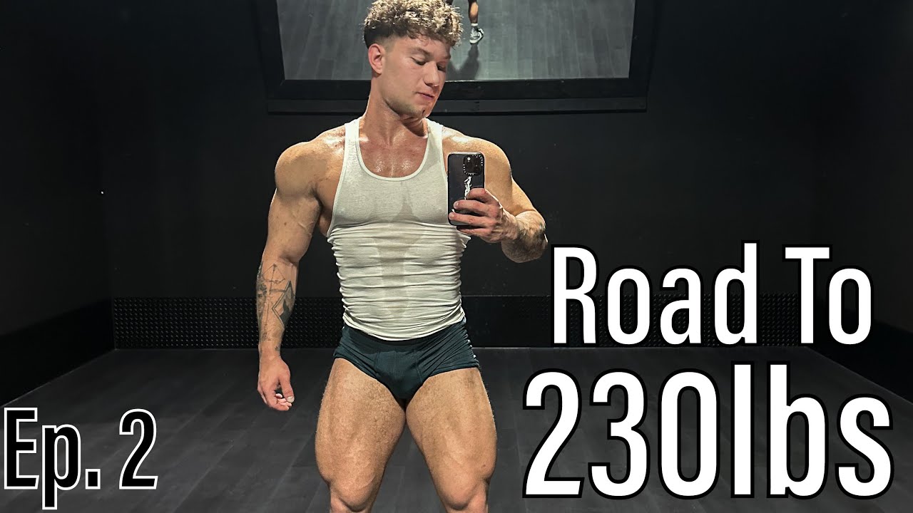 Road To 230lbs | Back & Biceps | New Diet - YouTube