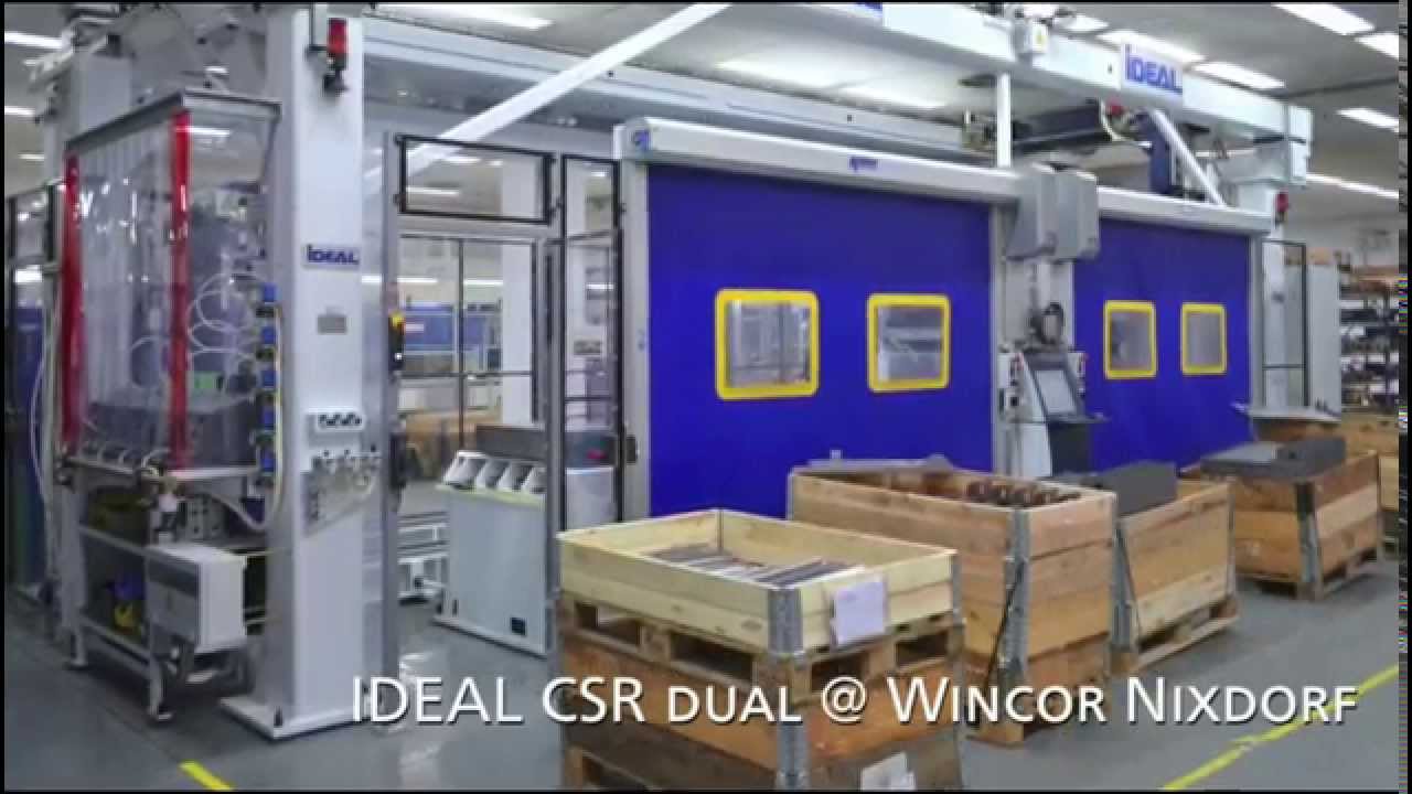 IDEAL CSR DUAL NC-controlled jig welder for ATM housing - YouTube