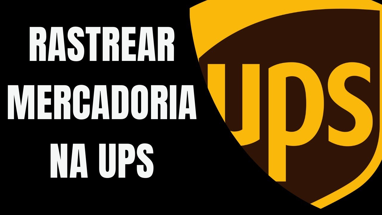 Como RASTREAR uma MERCADORIA na UPS Transportadora Internacional - YouTube