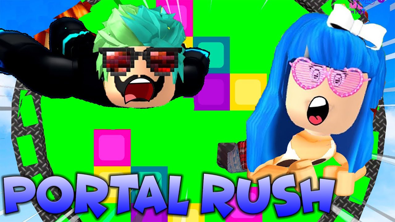 En Hızlı Olan Kazanır | Portal Rush | Roblox Türkçe - YouTube