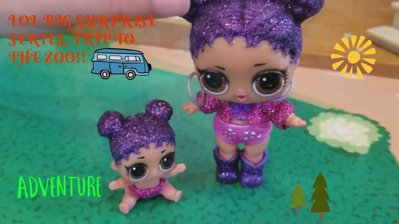 LOL DOLLS TO SICK TO GO TO THE ZOO. ( lol go to the zoo ) 😋😍🤗👍🐅🦓🦒🐼🤔 ...