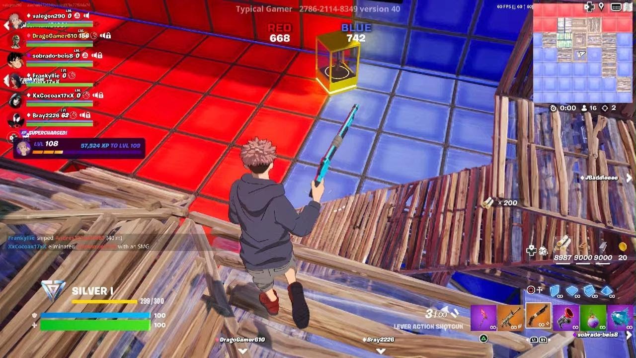 23 kills in red vs blue fortnite - YouTube