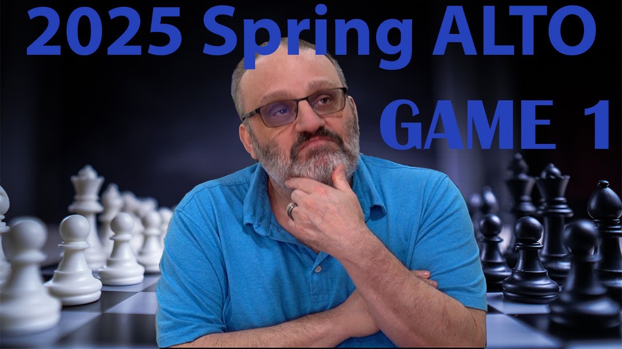2025 Spring ALTO, Game 1, Garret Allen vs Ben Finegold - YouTube
