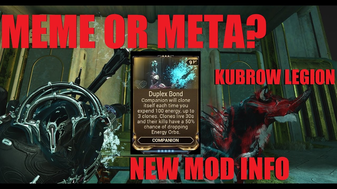 [WARFRAME] New Mod "Duplex Bond" Showcased By Top DE Dev How Good WIll ...
