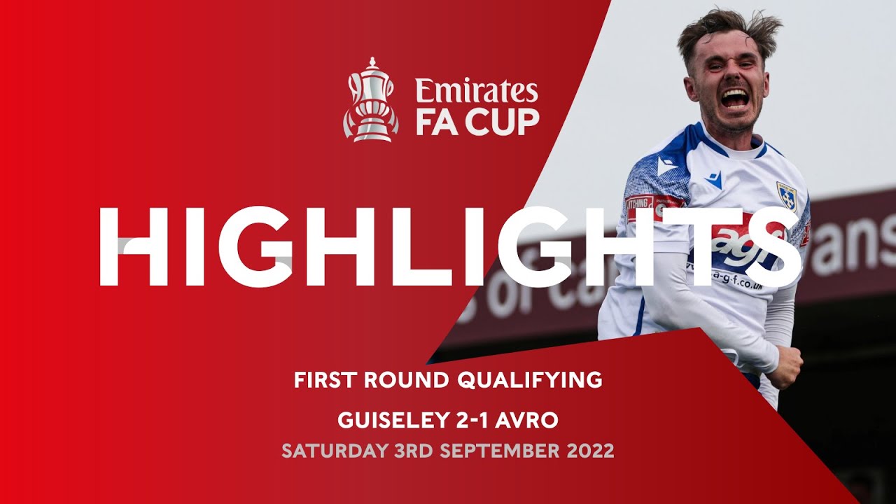 HIGHLIGHTS | Guiseley AFC vs Avro FC 3rd September 2022 - YouTube