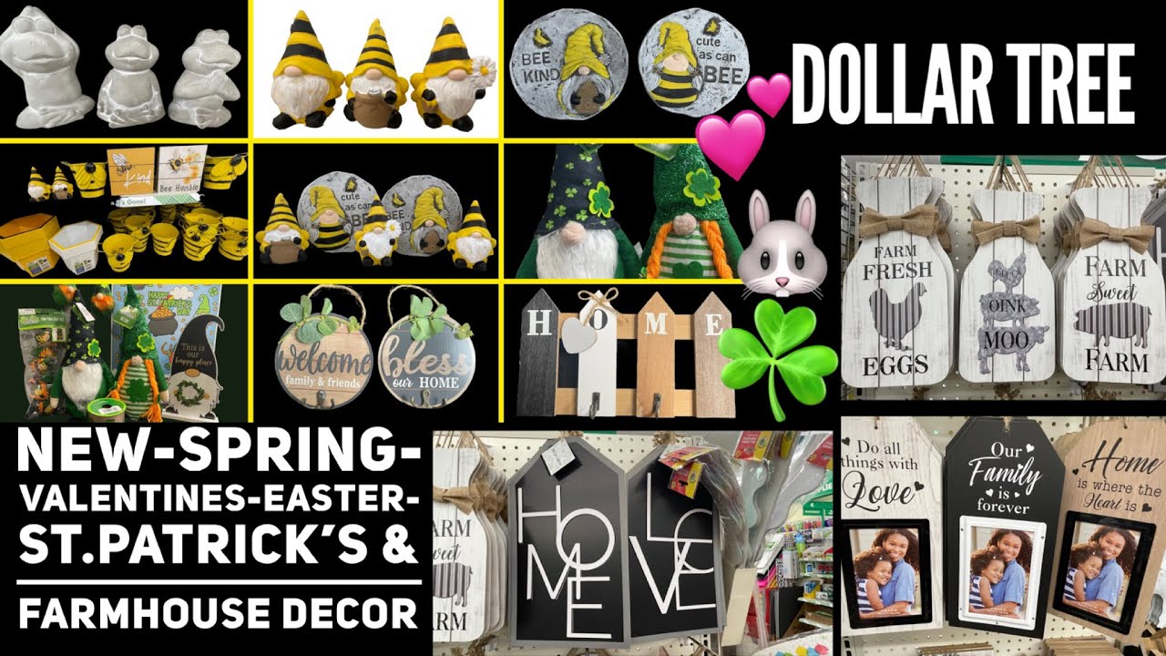 Dollar Tree Spring/Easter/Valentines 1-13-23 - YouTube