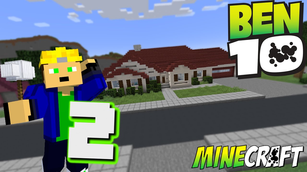 Building a BEN 10 Map in Minecraft - YouTube
