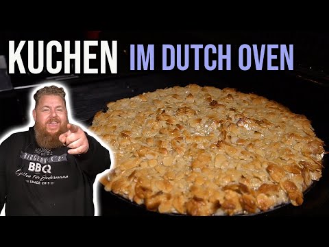 Bester Kuchen aus dem Dutch-Oven-Deckel von Tante Sonja - BBQ & Grillen für jedermann