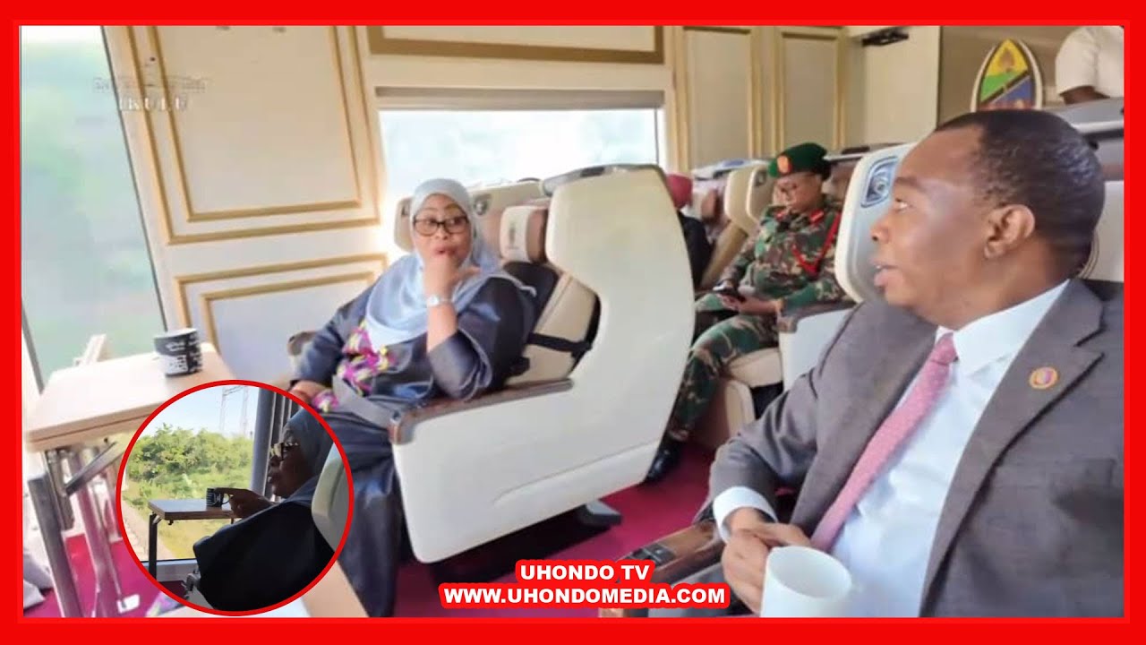 ONA BEHEWA LA KIPEKEE ANALOLITUMIA RAIS SAMIA NDANI YA TRENI YA SGR ...