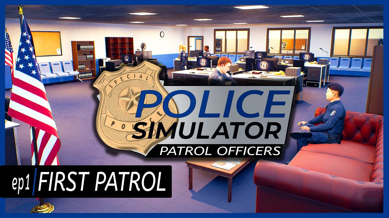 ep1 My FIRST Day as a Police Officer | Police Simulator Patrol Officers ...
