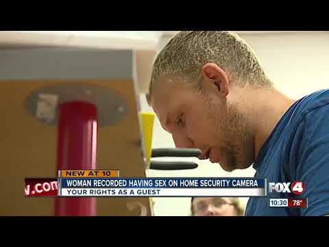 Woman recorded having sex on home security camera