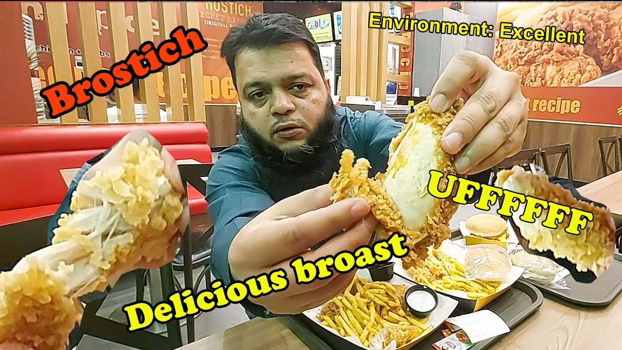 BROSTICH BROAST GREAT GOOD TASTE (Must Try) - YouTube