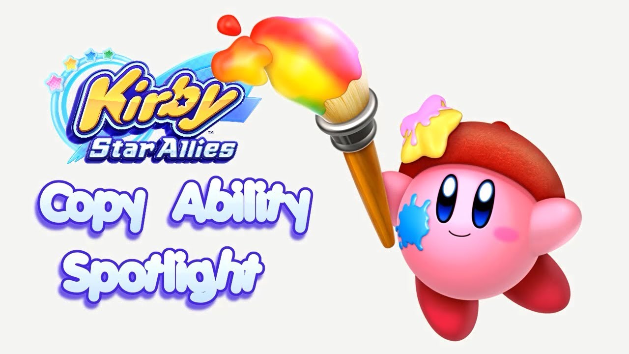 Kirby Star Allies - Copy Ability Spotlight: Artist - YouTube