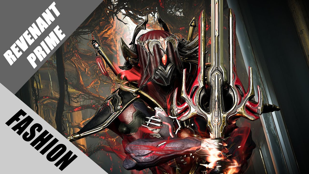 Warframe | Fashion Frame | Revenant Prime : Emissary of the Chaos - YouTube