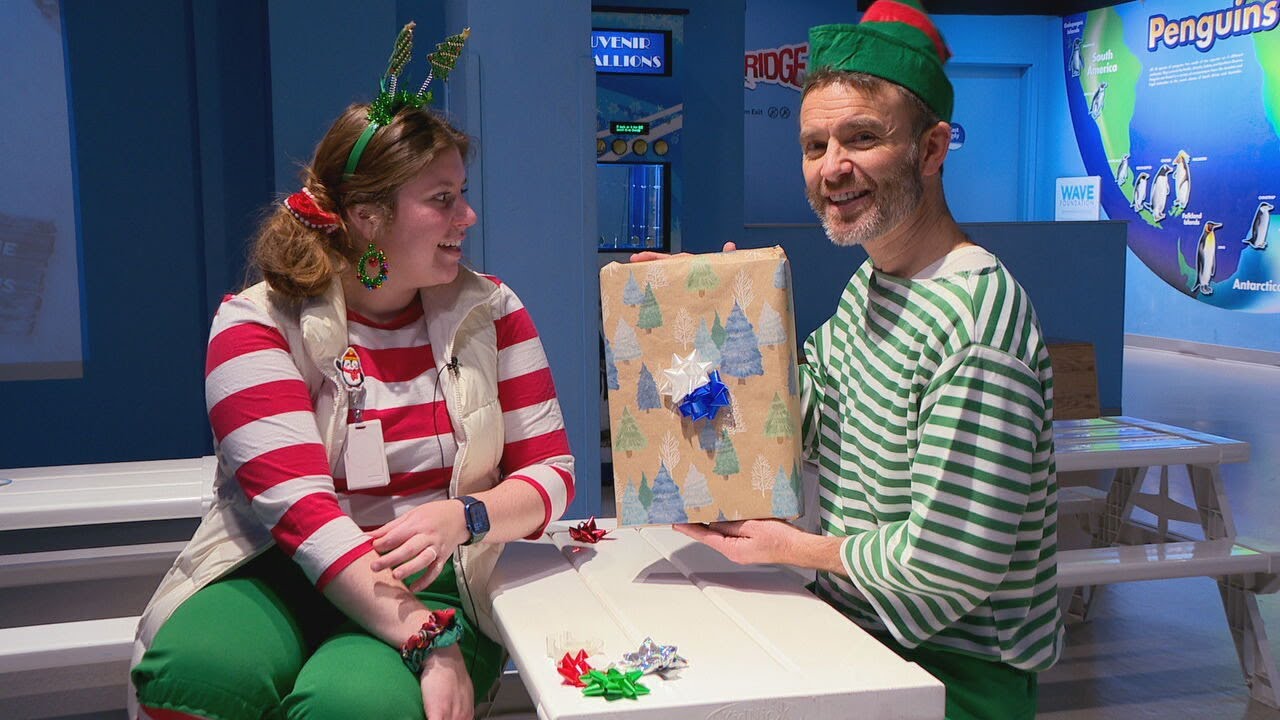 Scuba Santa spreads the holiday spirit from under the sea at Newport ...