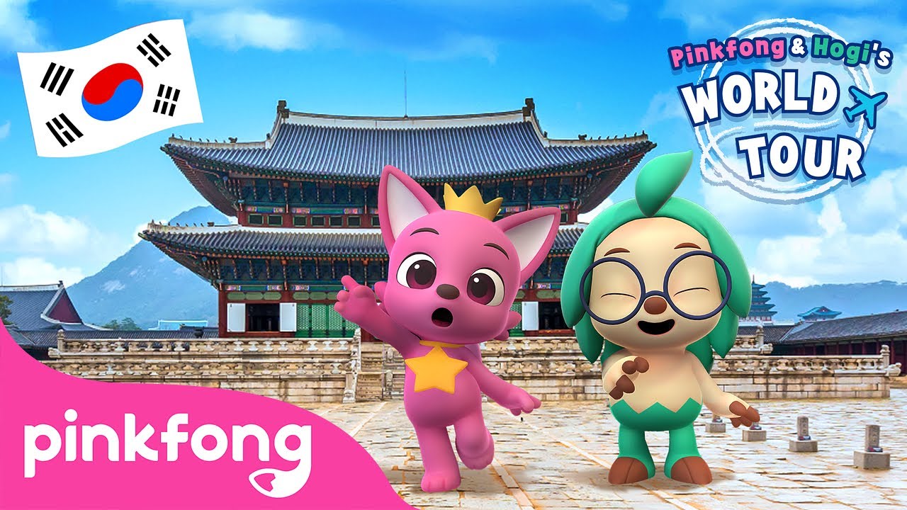 Hogi and Pinkfong visit South Korea! 🇰🇷 | 🌎World Tour Series ...
