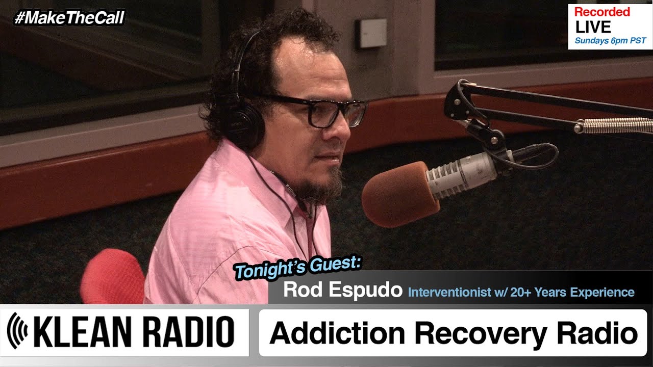 Rod Espudo about why people can't get sober - YouTube