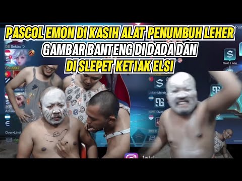 PASCOL NGAMUK DI KASIH ALAT PENUMBUH LEHER DAN DI SLEPET KETIAK ELSI