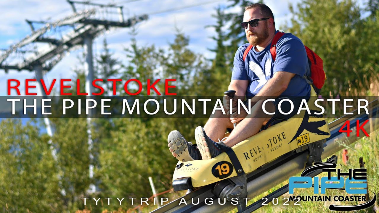 THE PIPE MOUNTAIN COASTER | Revelstoke BC | Day 1 - YouTube