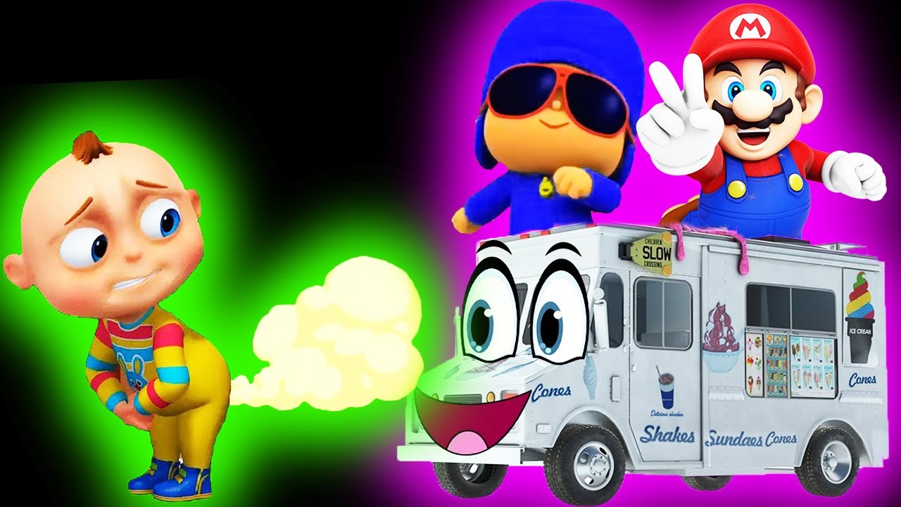 7 Mario & Ice Cream Truck Help Mario Sound Variations in 40 Seconds ...