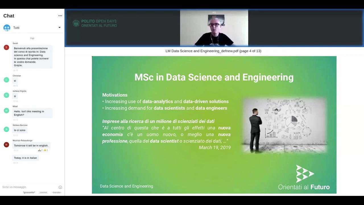 🇬🇧 Data science and Engineering LM - YouTube