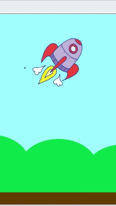 ROCKET LUNCH AND MOON LANDING ANIMATION IN SCRATCH | SCRATCH Animation ...