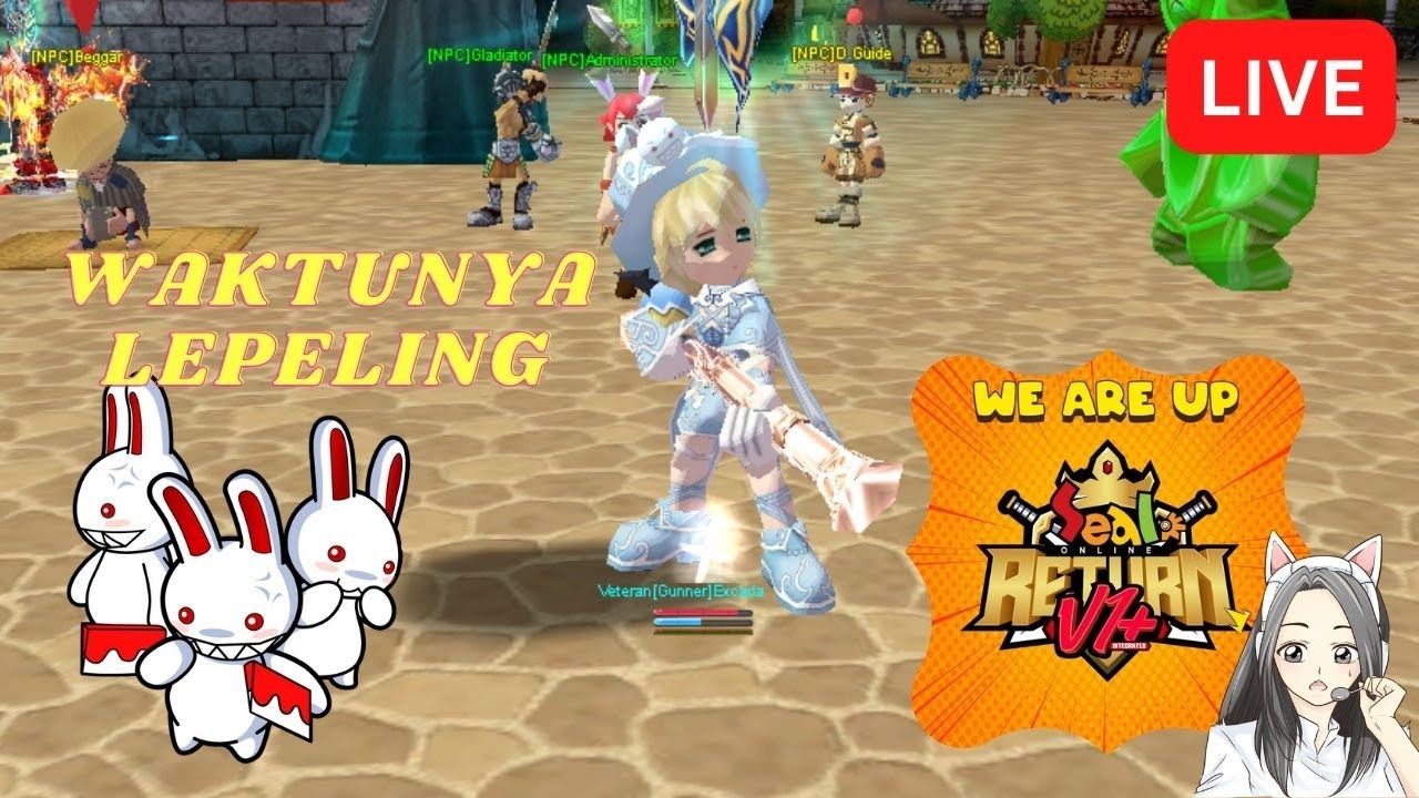 🔴LIVE Seal Online : SEAL RETURN V1+ Waktunya Lepeling Gess Exp udh jadi ...