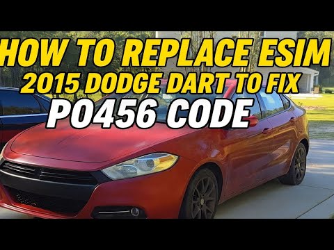 2015 Dodge Dart Evap Leak Fix | Replace ESIM for P0456 Code - YouTube