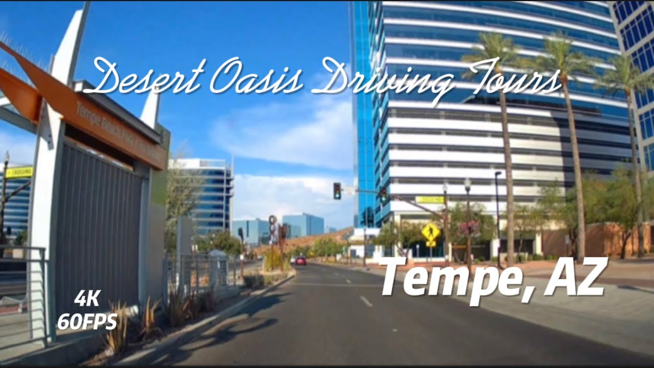 4K Roadscapes: Driving Tour | Tempe, AZ - YouTube
