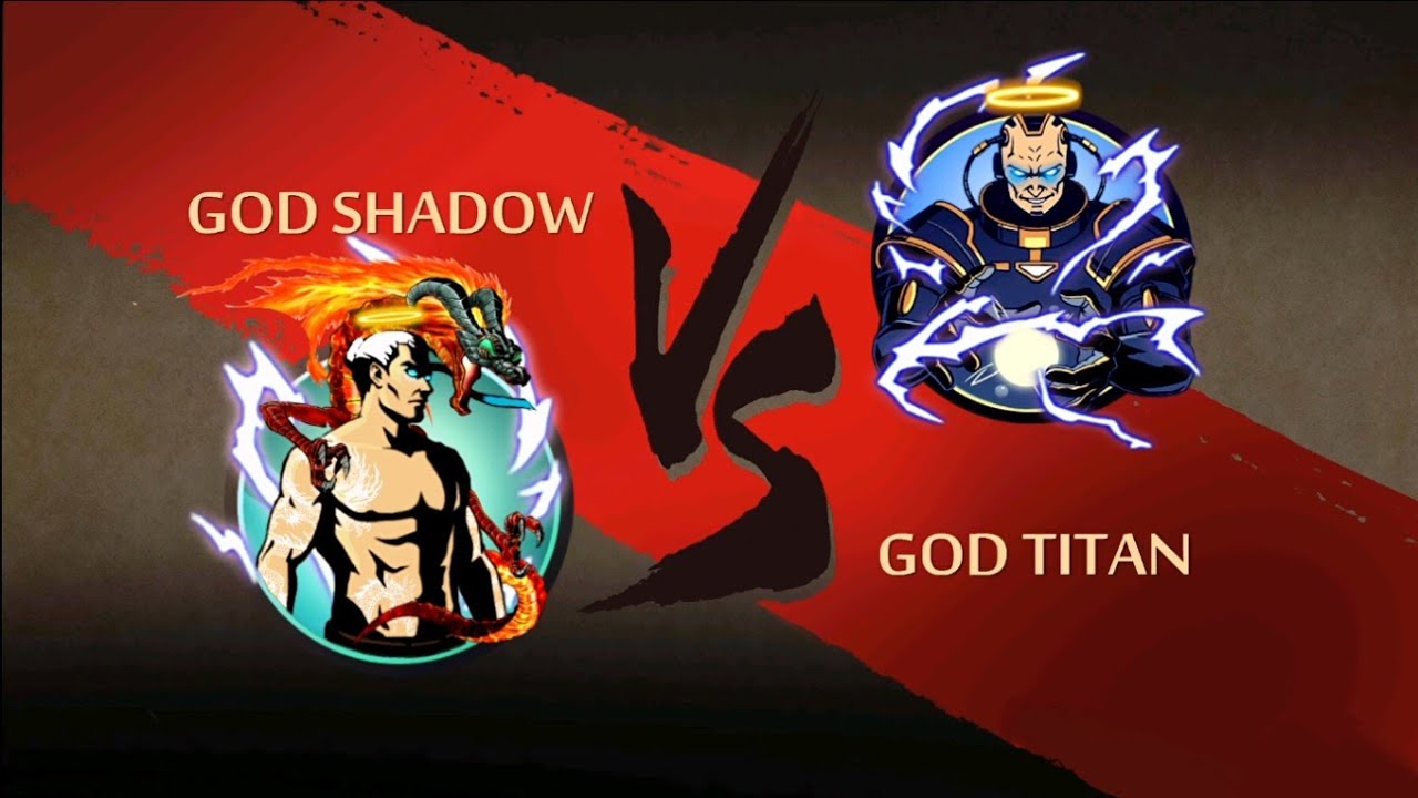 God Shadow Vs God Titan Shadow Fight 2 - YouTube