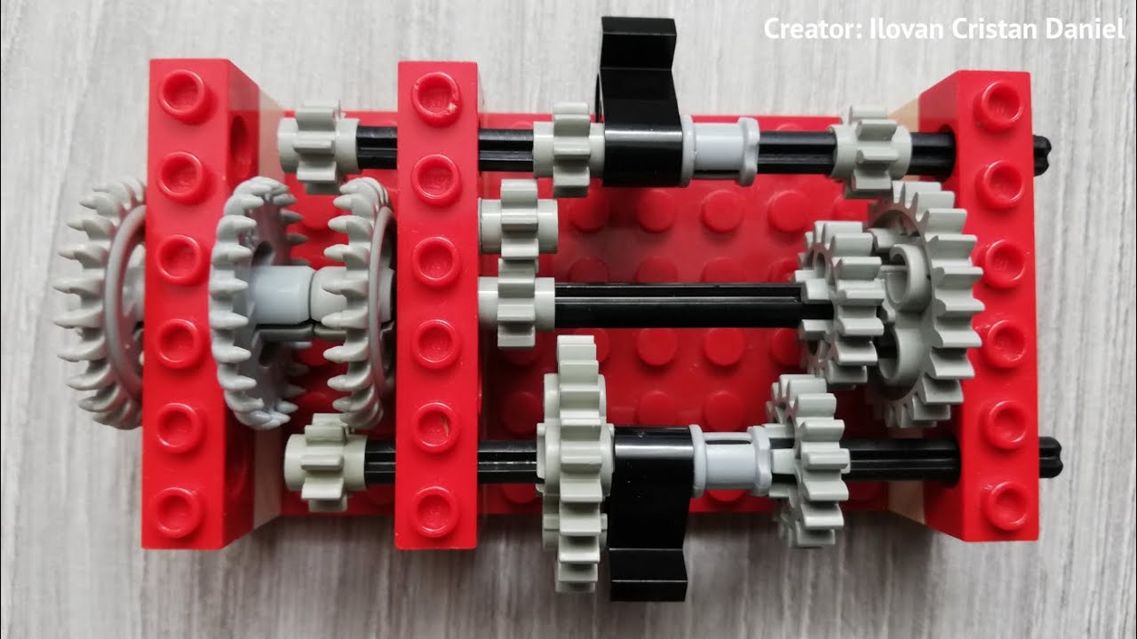 Lego Technic Compact Gearbox | Transmission - YouTube