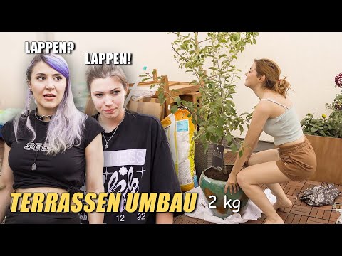 Drecks Terrassen Umbau: Wobbeliges Holz sägen (absoluter PAIN)