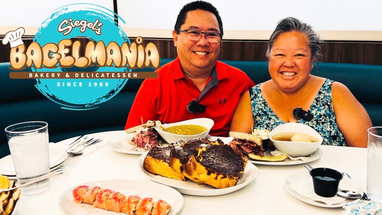 BAGELMANIA LAS VEGAS Best Jewish Delicatessen & Bakery - YouTube