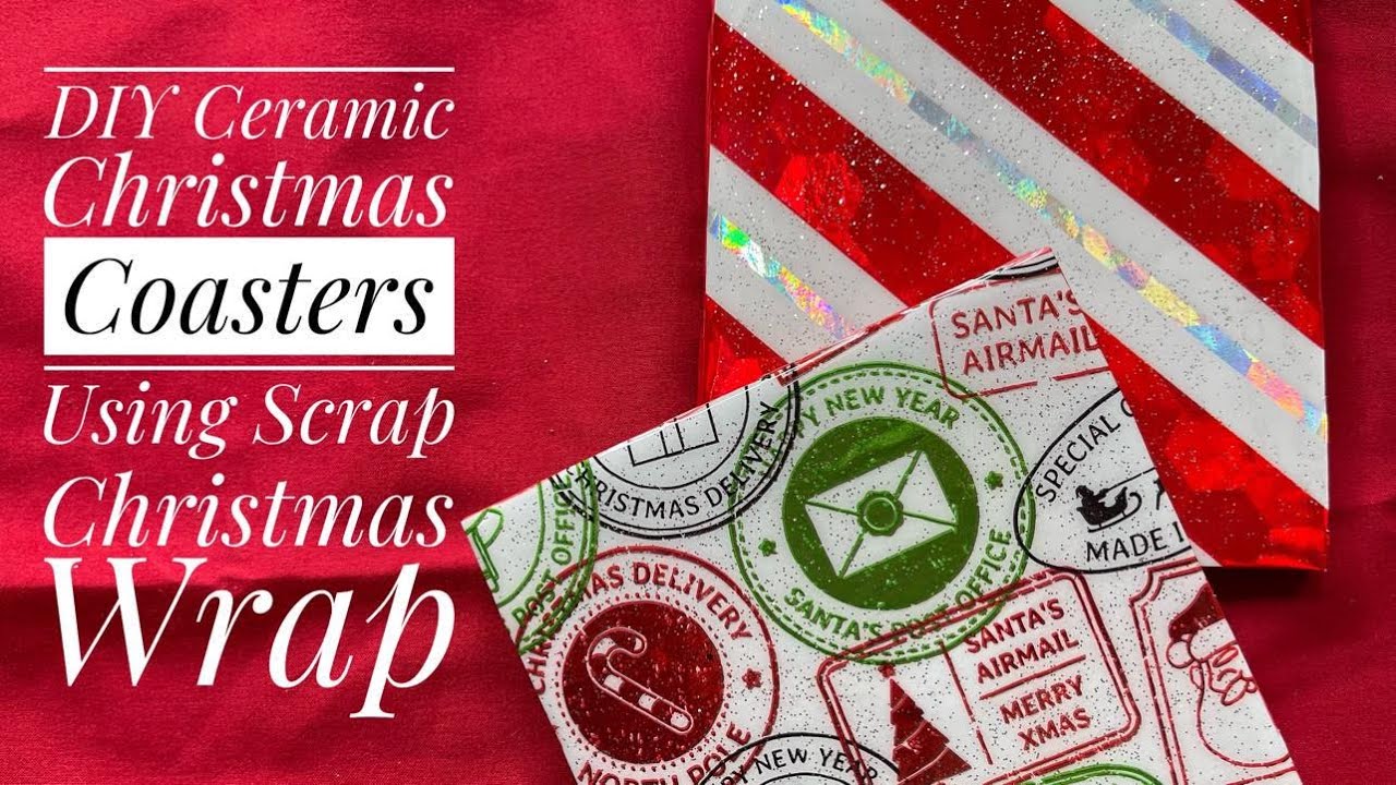 Ceramic Christmas Coasters