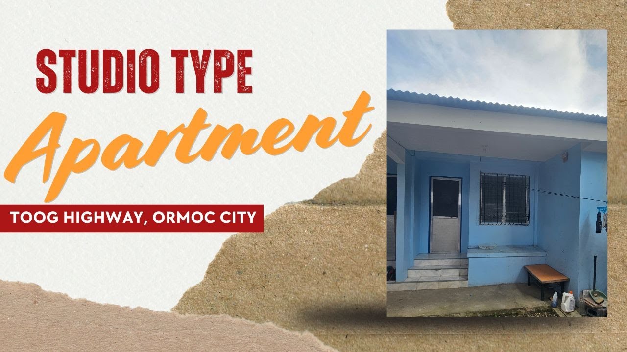 Studio Type Apartment in Toog Highway, Ormoc City - YouTube