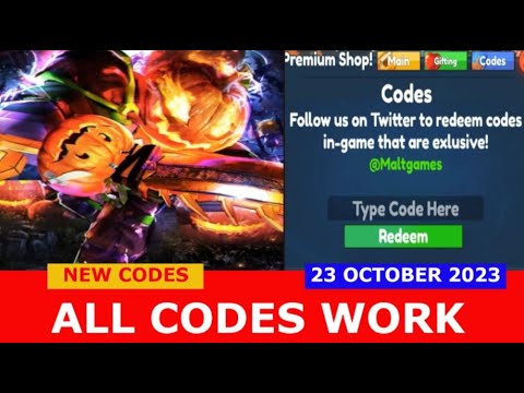 *ALL CODES WORK* [HALLOWEEN UPDATE] Elemental Dungeons ROBLOX | NEW ...