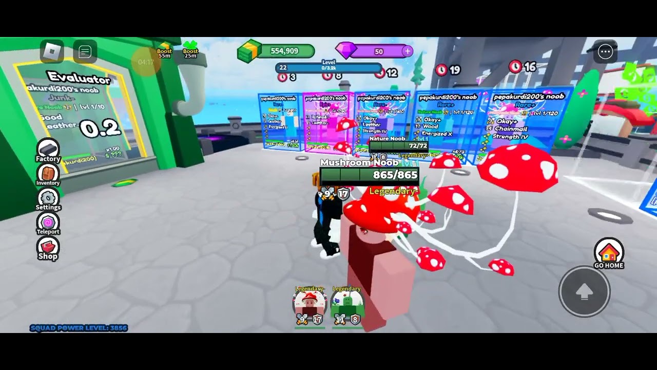 Roblox #128 Noob factory simulator - YouTube