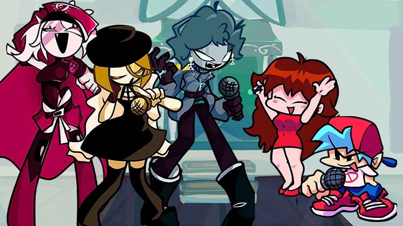 【FNF】Friday Night Funkin Friday of Reflection VS Ether,Vane,Goth - YouTube